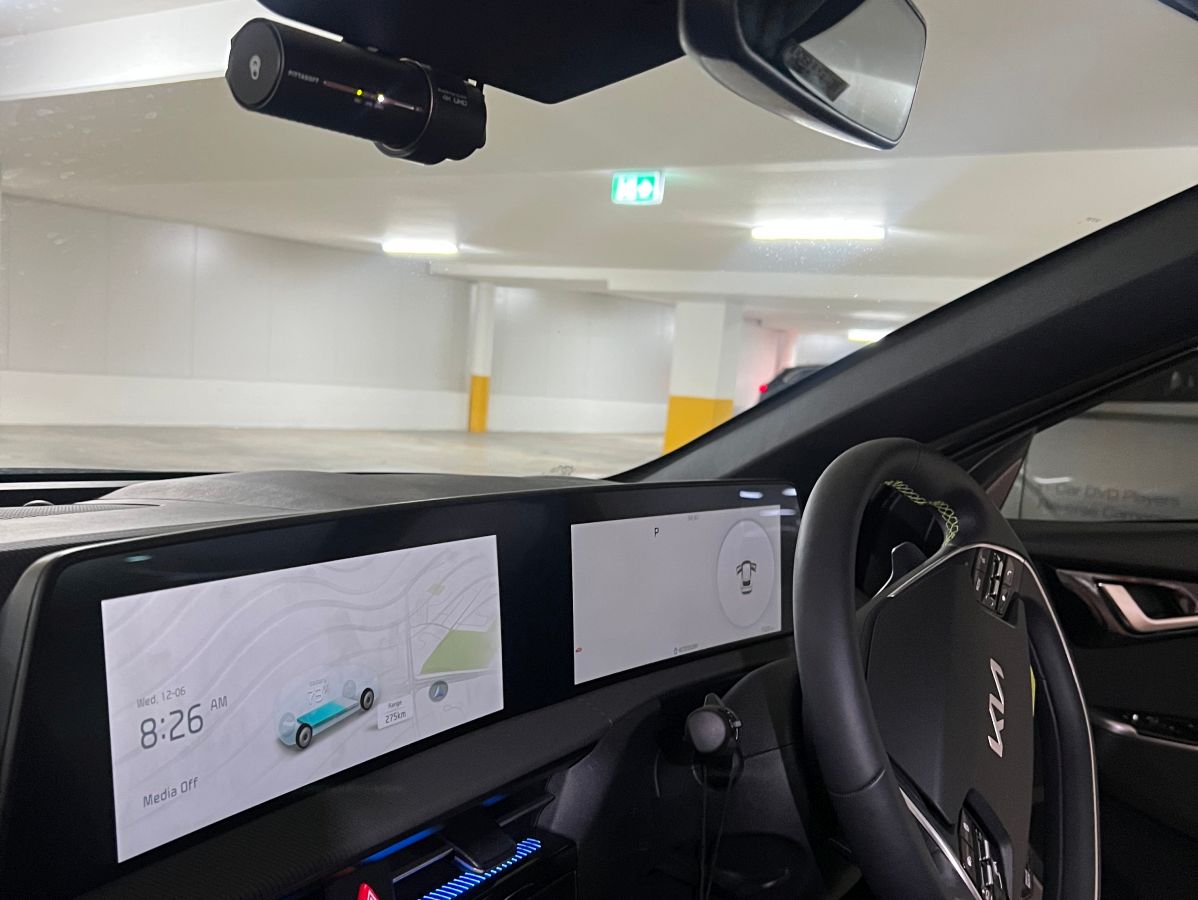 EV6 2024 BlackVue DR970X-2CH Plus Dash Cams | Creative Installations