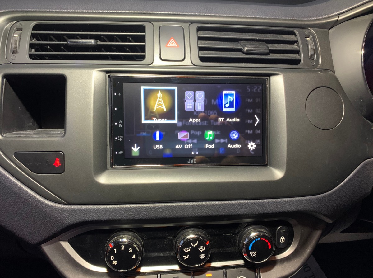 Rio 2012 JVC KW-M745DBT Head Unit | Creative Installations
