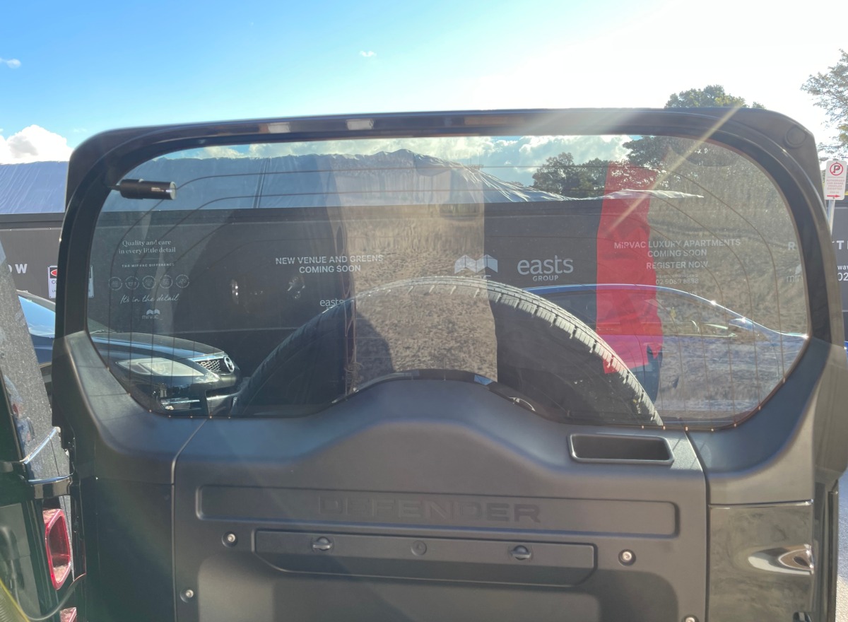 Defender 2021 BlackVue DR900X-2CH Dash Cameras | Creative Installations