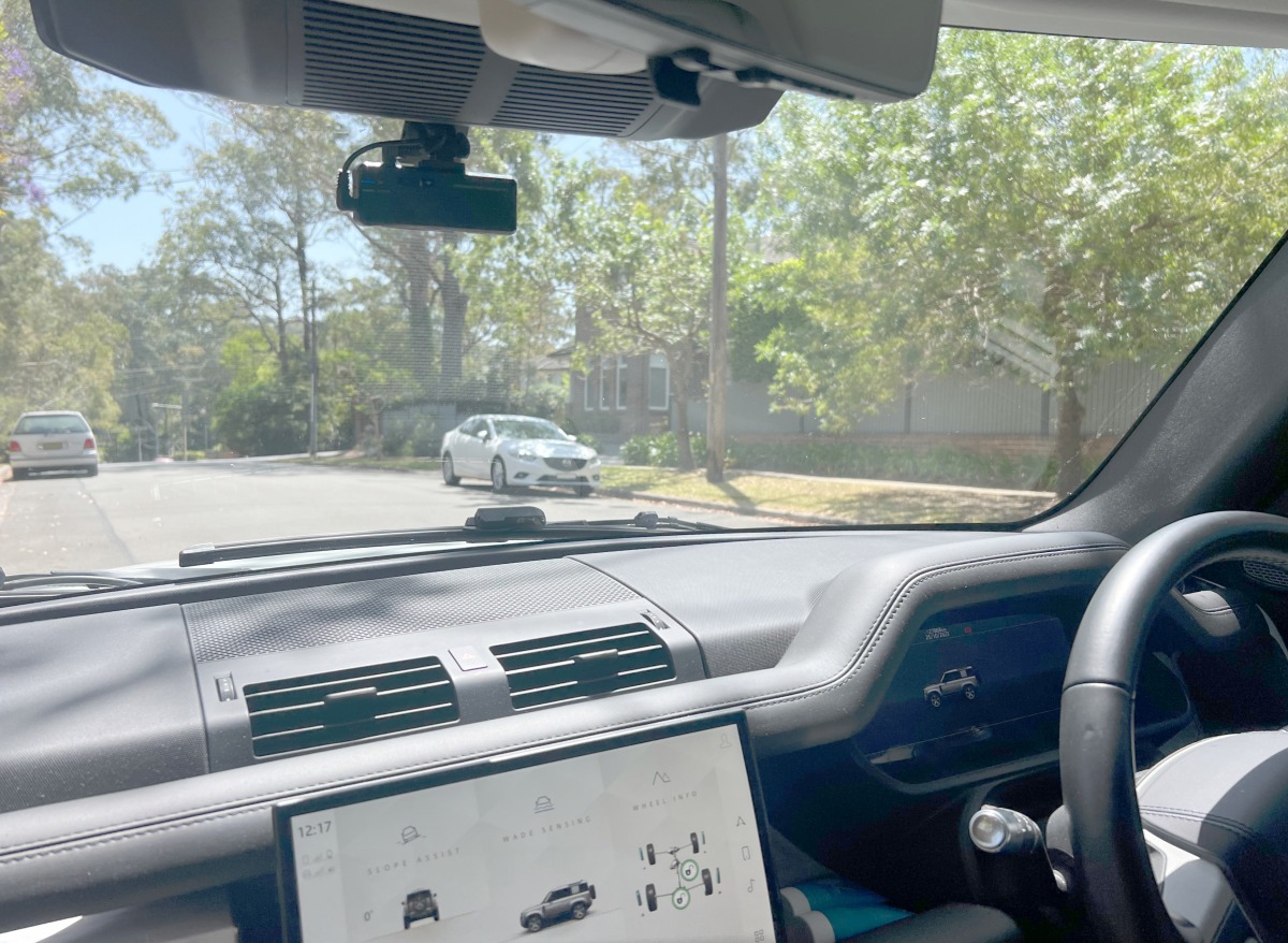 Defender 2021 THINKWARE F200 Pro Dash Cameras | Creative Installations