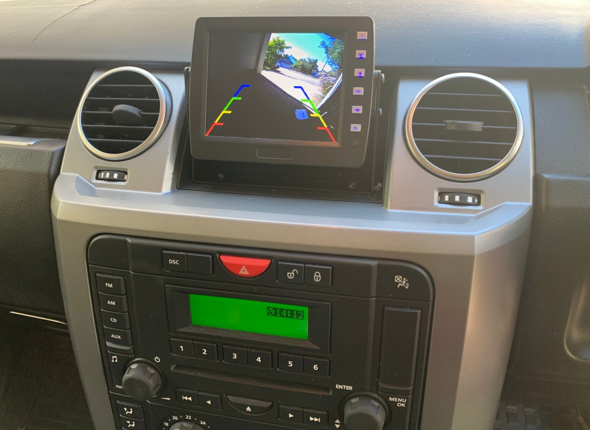 Discovery 3 2007 Dash Mounted Reverse Camera Screen | Creative ...