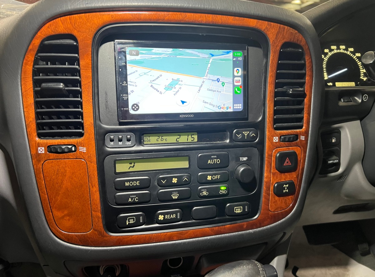 LX470 1999 Kenwood DMX5020S Head Unit | Creative Installations