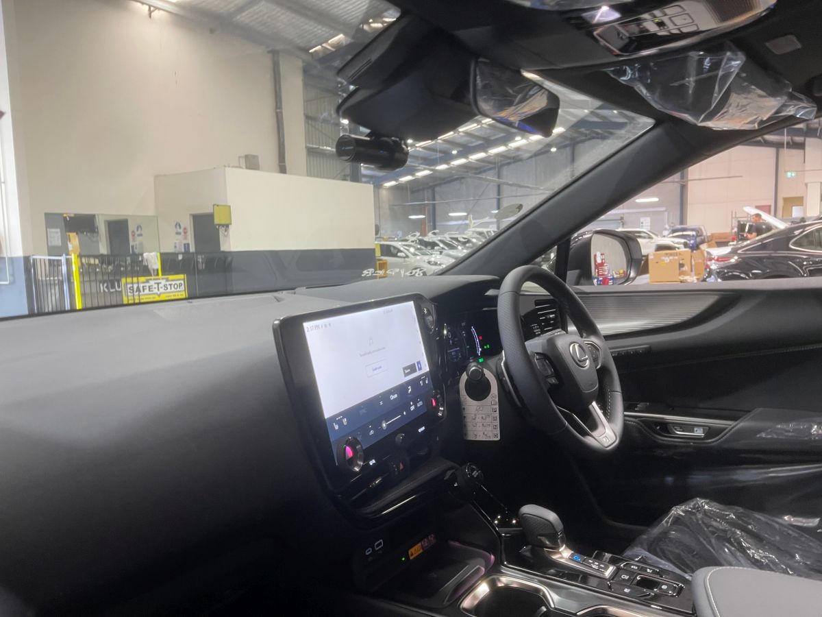 LX570 2017 BlackVue DR770X-2CH Dash Cameras | Creative Installations