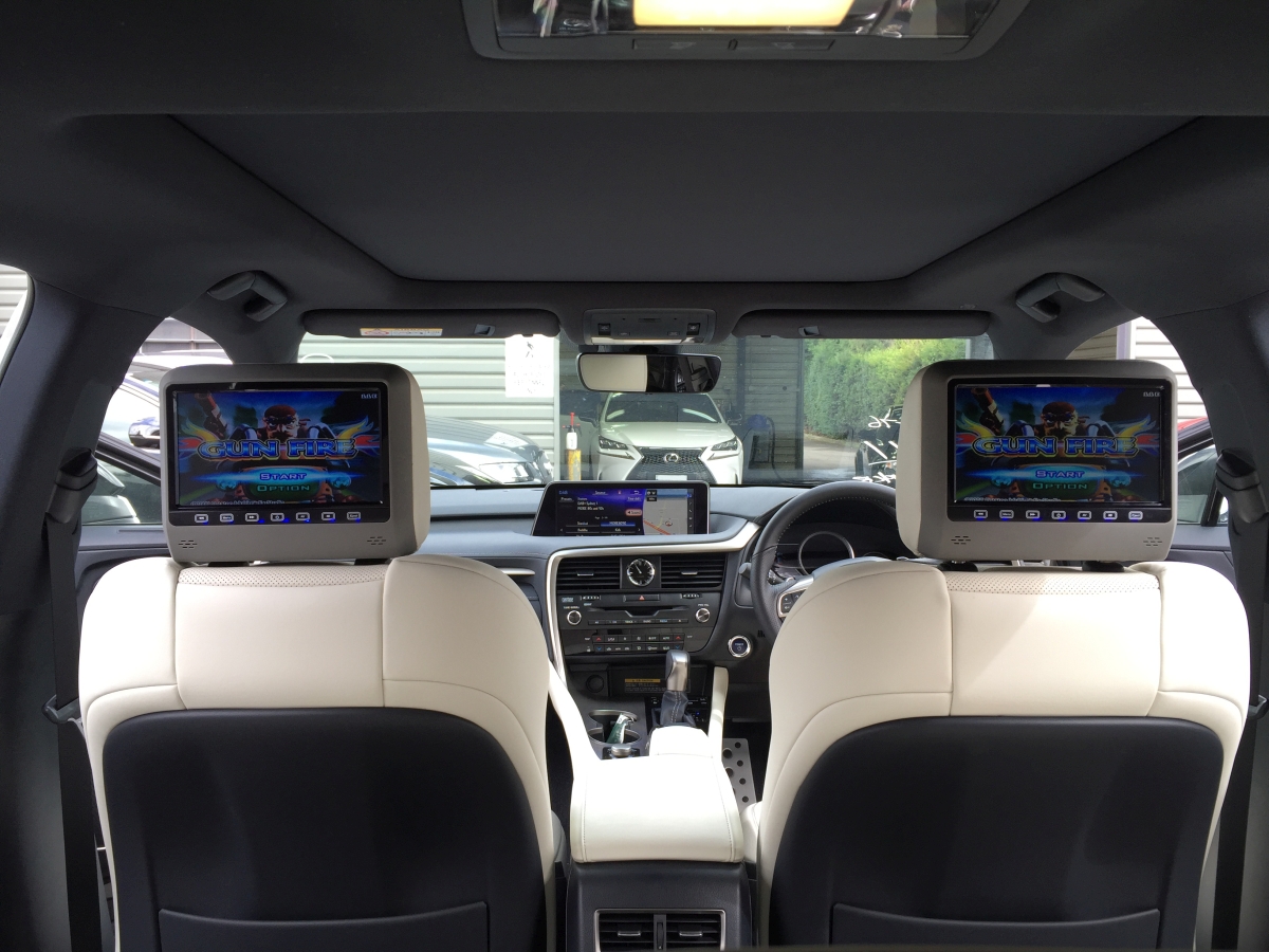 RX 450h 9" Headrest DVD Players | Creative Installations