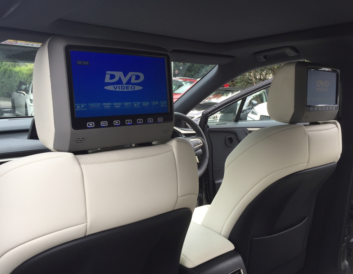 RX 450h 9" Headrest DVD Players | Creative Installations