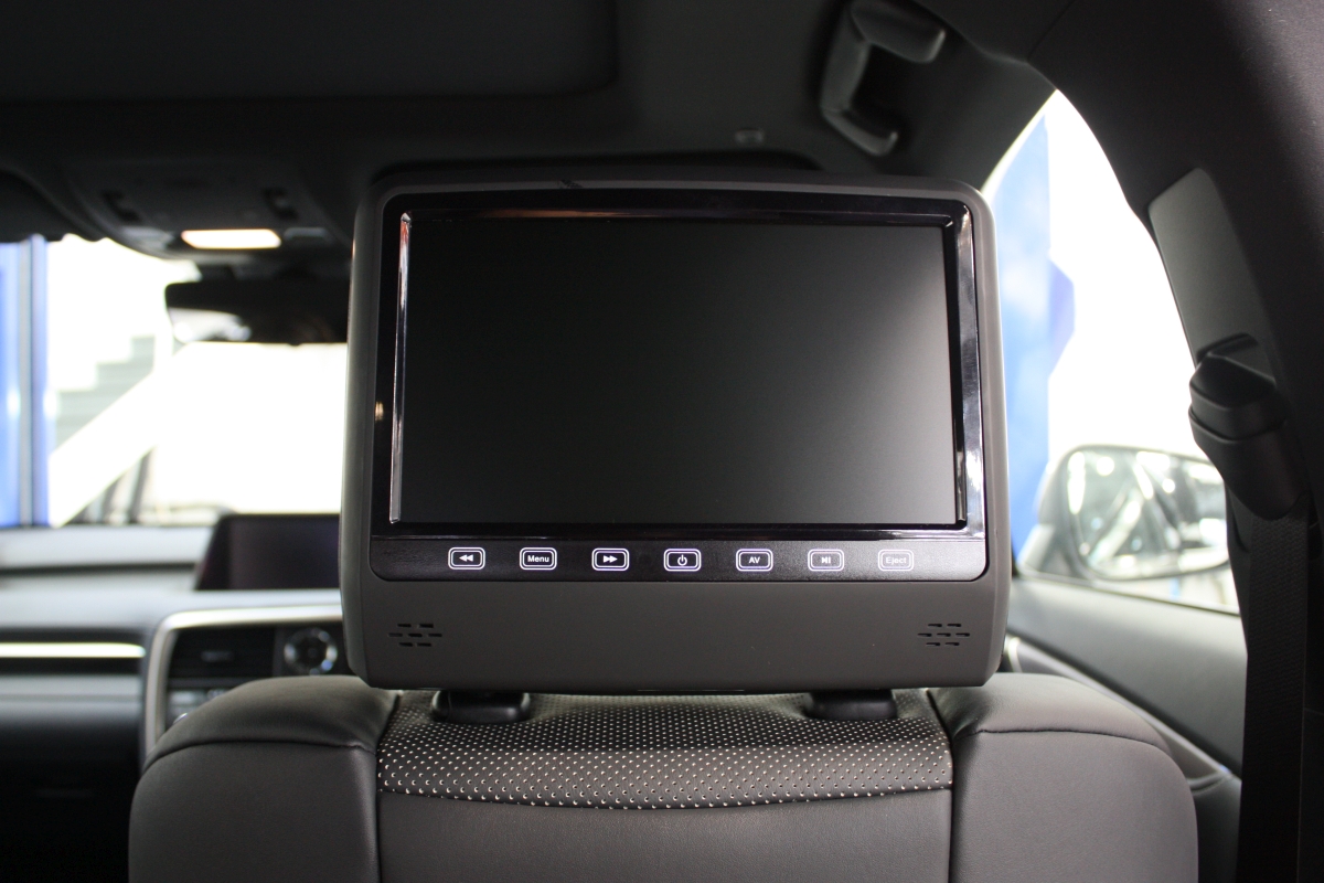 RX 350 9" Headrest DVD Players | Creative Installations