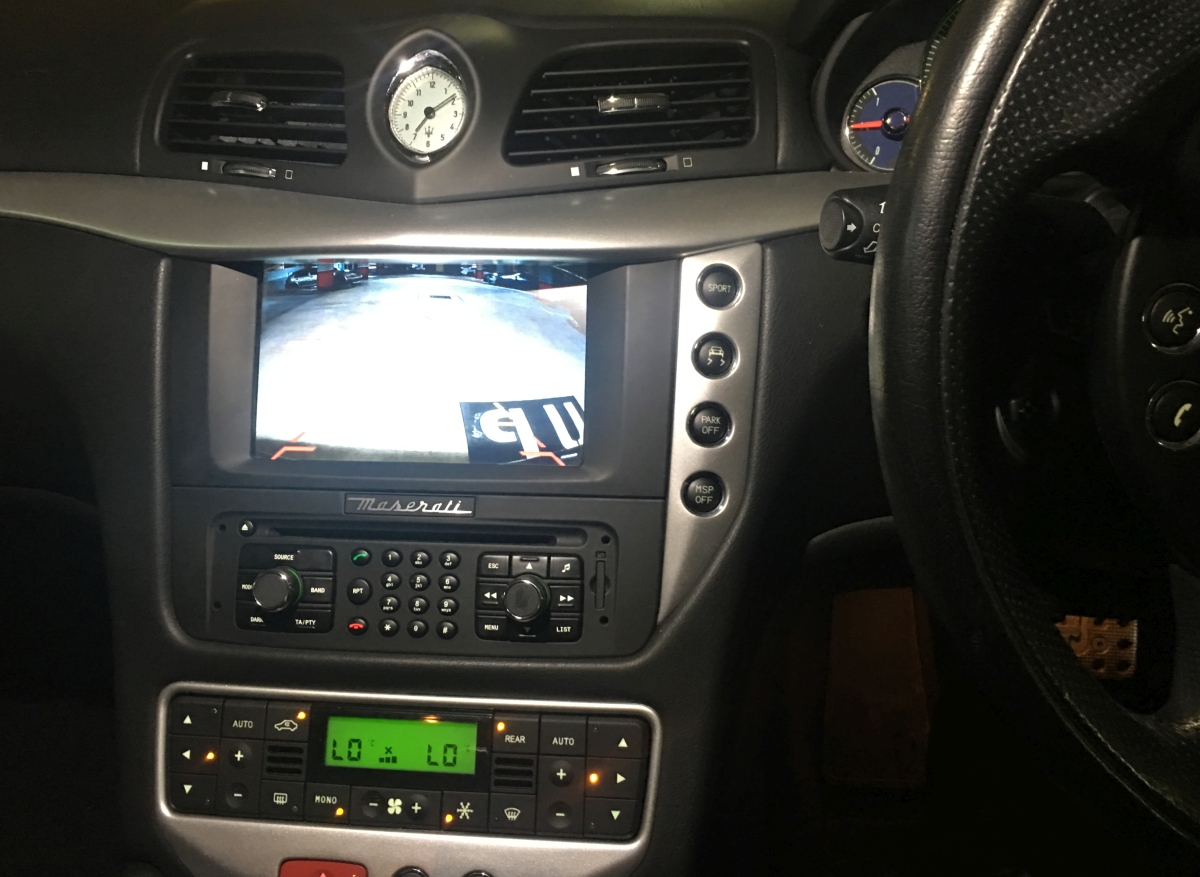 GranTurismo 2016 Integrated Reverse Camera | Creative Installations