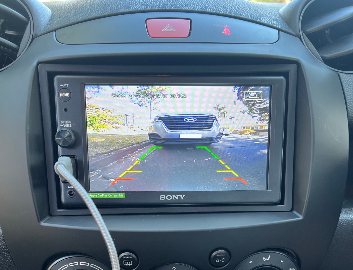 Mazda2 2014 Sony XAV-AX1000 Head Unit | Creative Installations