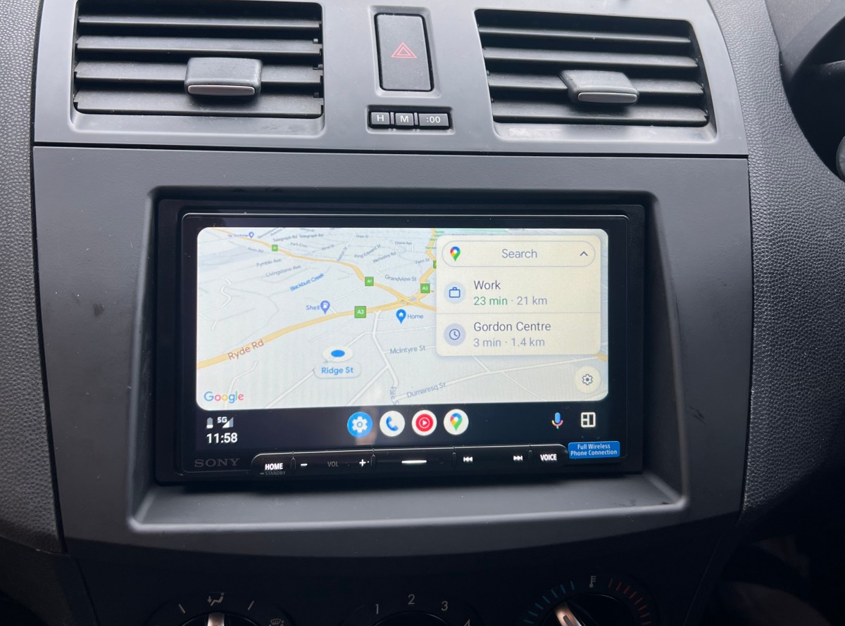 Mazda3 2013 Sony XAV-AX6000 Head Unit | Creative Installations