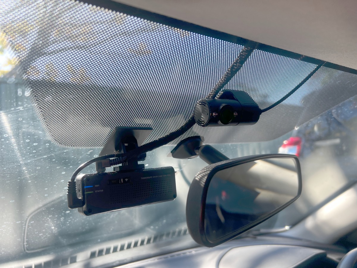 Mazda3 2015 THINKWARE F200 Pro 3CH Dash Cameras | Creative Installations