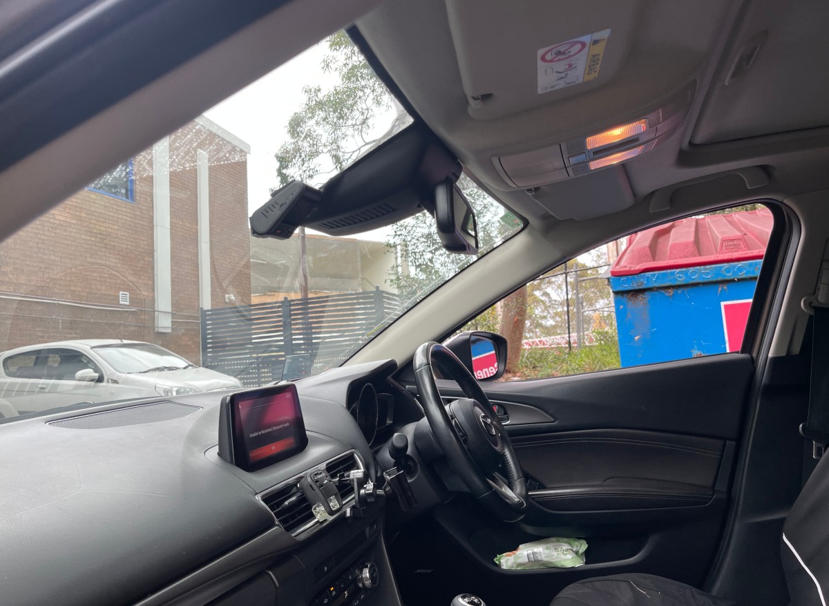 Mazda3 2016 Street Guardian SG9663DCPRO+ Dash Cams | Creative Installations