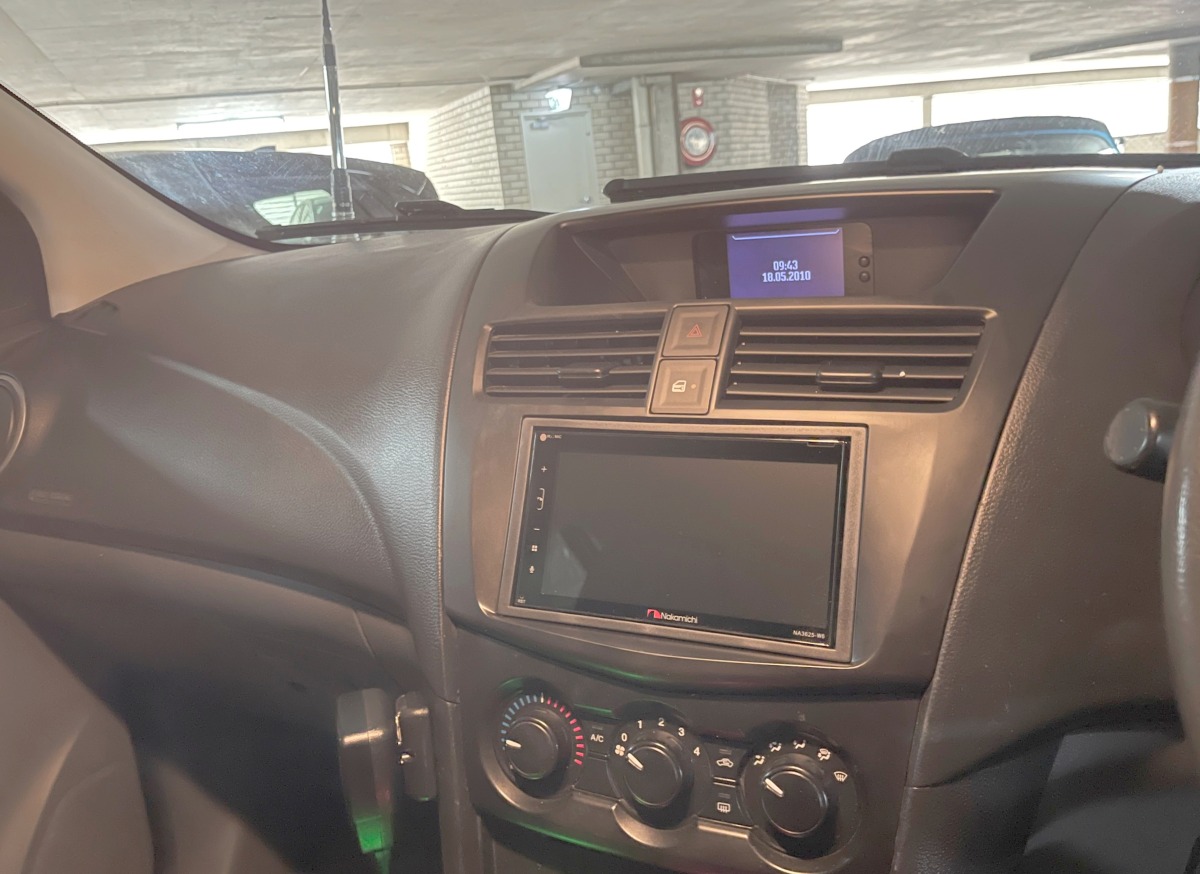 BT-50 2015 Nakamichi NA3625-W6 Head Unit | Creative Installations