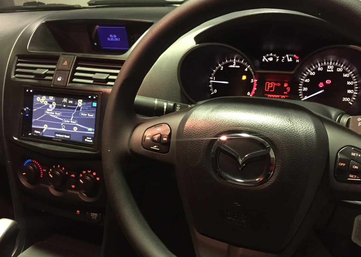 BT-50 2016 Blaupunkt Cape Town 940 Sat Nav | Creative Installations