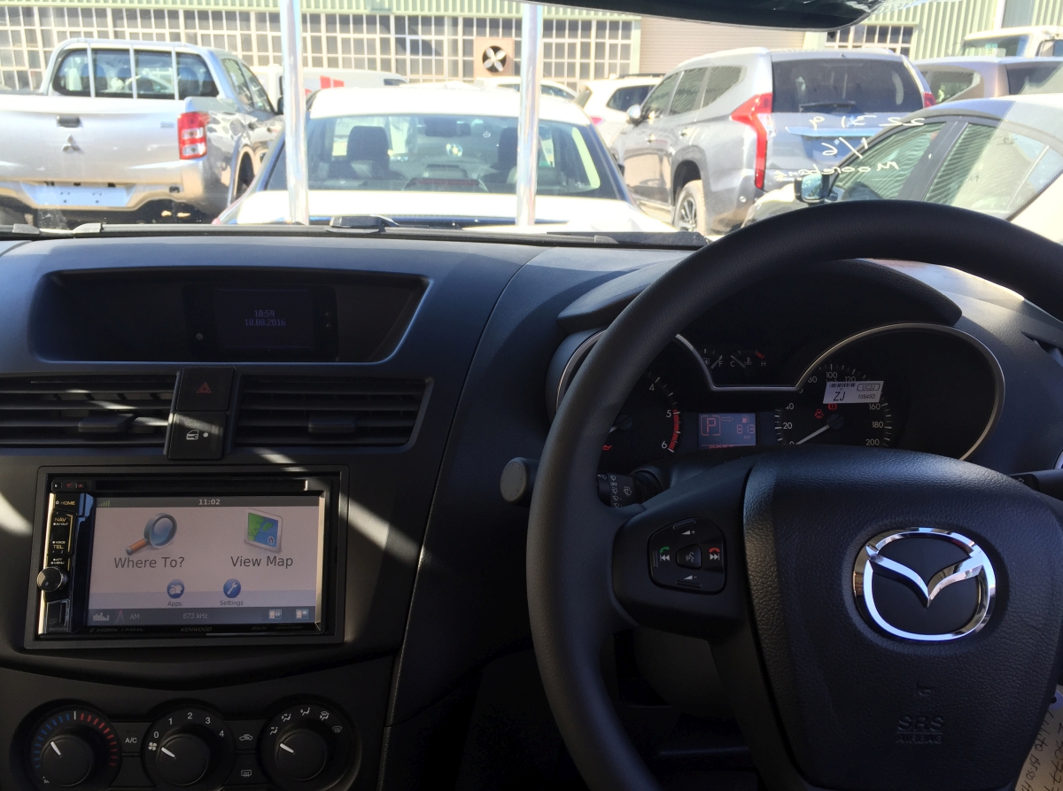 BT-50 2016 Kenwood DNX4150BT GPS Navigation System | Creative Installations