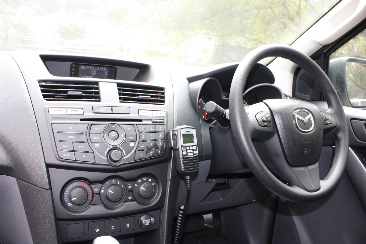 BT-50 2016 Uniden UH5060 UHF CB Radio | Creative Installations