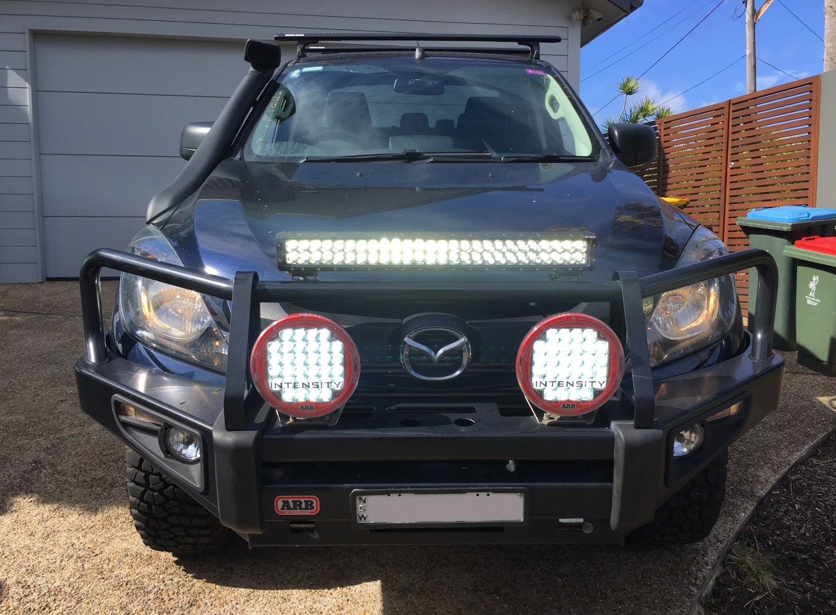 BT-50 2017 28" STEDI ST4K Double Row LED Light Bar | Creative Installations