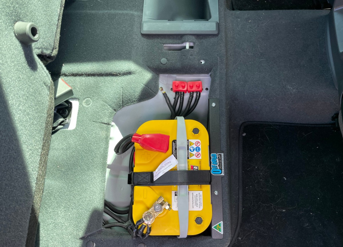 BT-50 2019 REDARC BCDC1225 Dual Battery System | Creative Installations