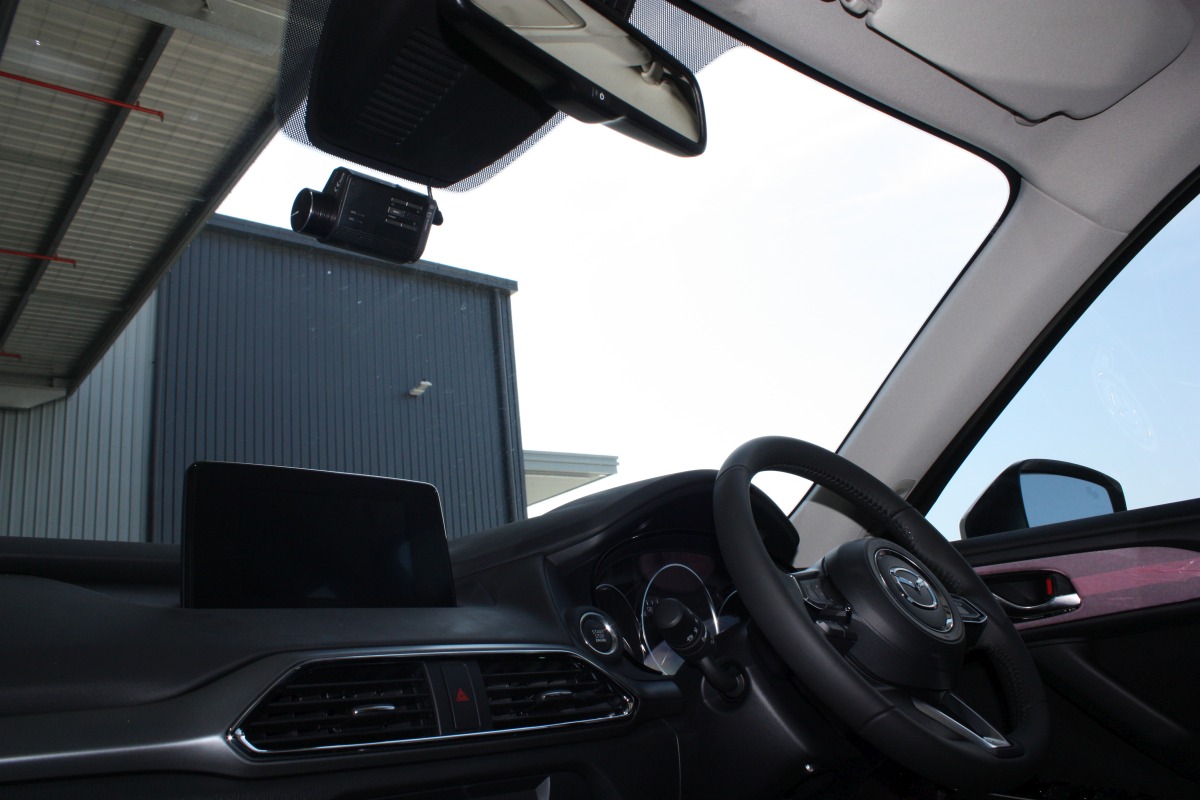 CX-9 2017 THINKWARE F750 Dash Camera | Creative Installations