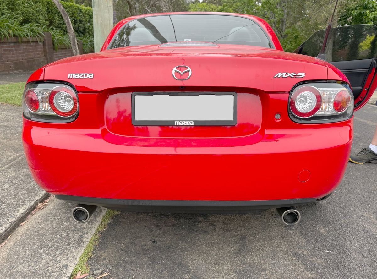 MX-5 2015 Kenwood CMOS-130 Reverse Camera | Creative Installations