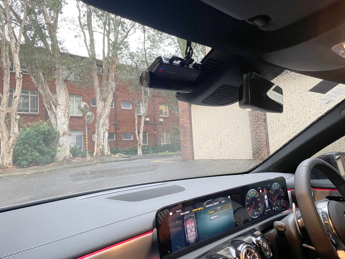 A45 AMG 2021 IROAD X10 Dash Cameras | Creative Installations