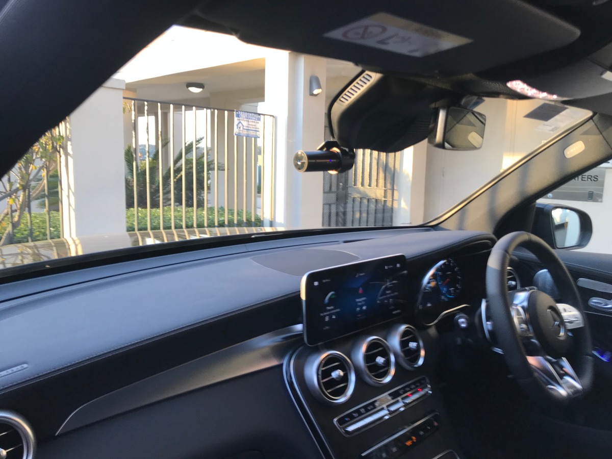 GLC43 AMG 2020 BlackVue DR900S-1CH Dash Camera | Creative Installations