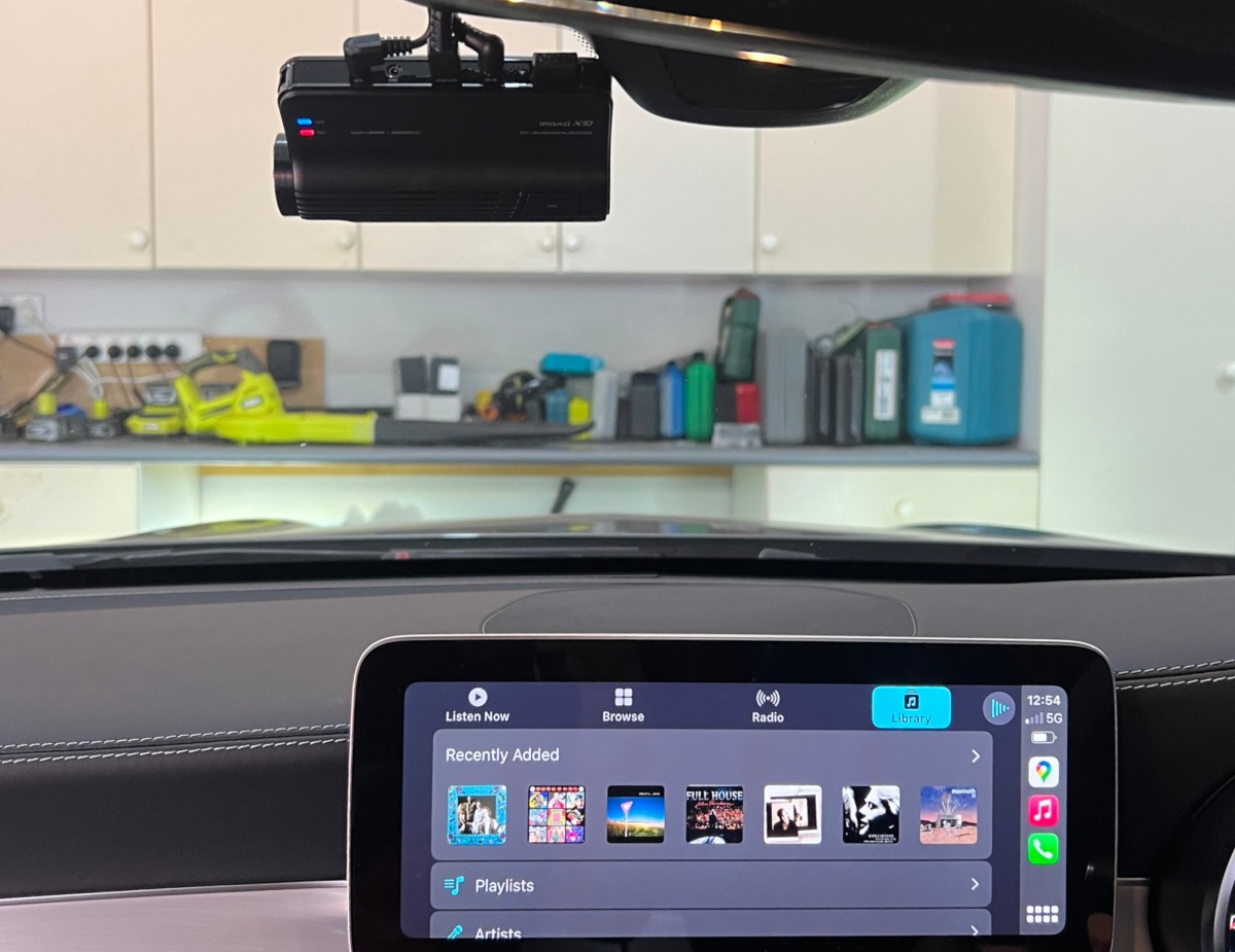 C63S AMG IROAD X10 Dash Cameras | Creative Installations