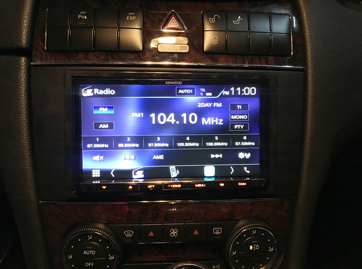 CLK280 2006 Kenwood DMX8018S Infotainment System | Creative Installations