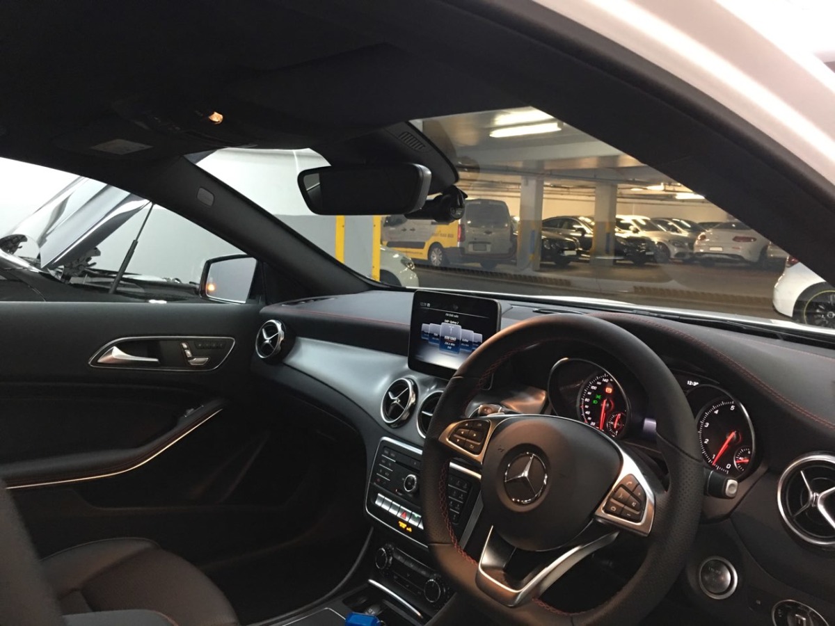 GLA180 2019 BlackVue DR750S-2CH Dash Cameras | Creative Installations