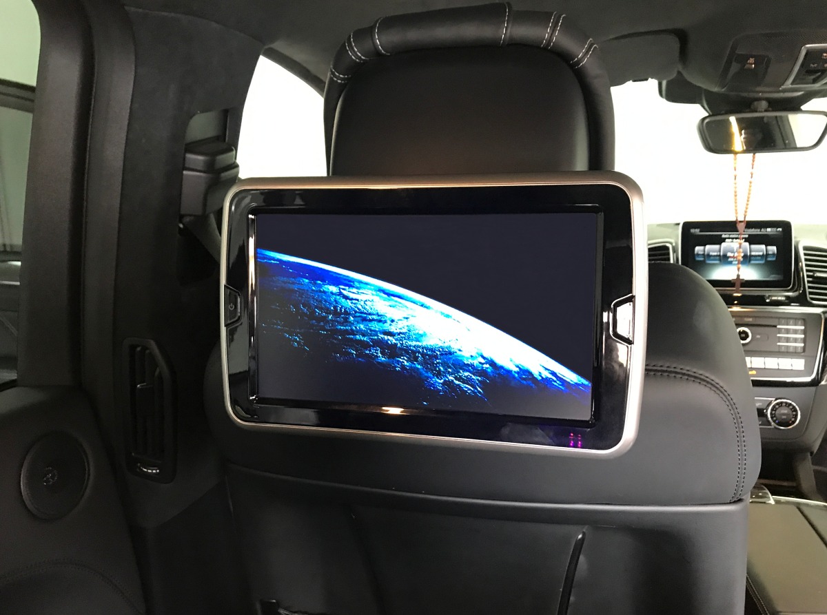 GLE63 AMG S 2016 10.1" Active Headrest DVD Players | Creative Installations