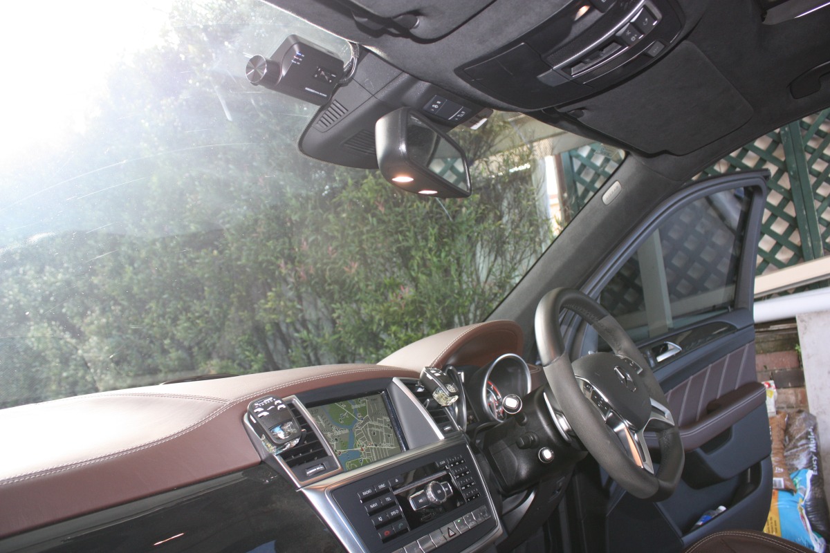 ML63 2015 THINKWARE F800 Pro Dash Cameras | Creative Installations