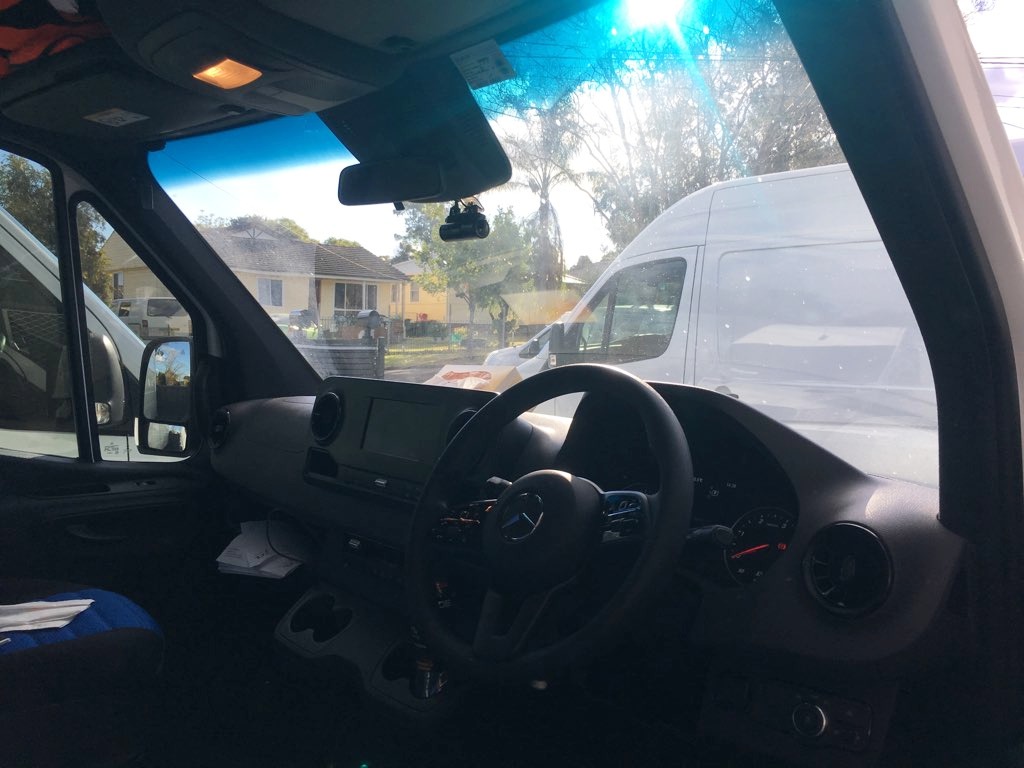 Sprinter 2018 IROAD X5 Dash Cameras | Creative Installations