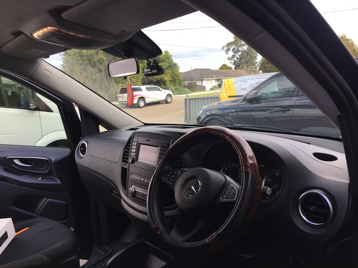 Vito 2018 IROAD X5 Dash Cameras | Creative Installations