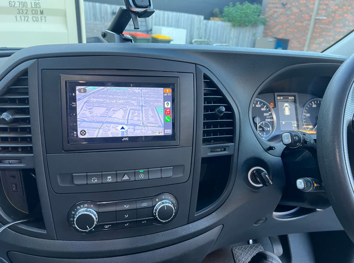 Vito 2022 JVC KW-M560BT Head Unit | Creative Installations
