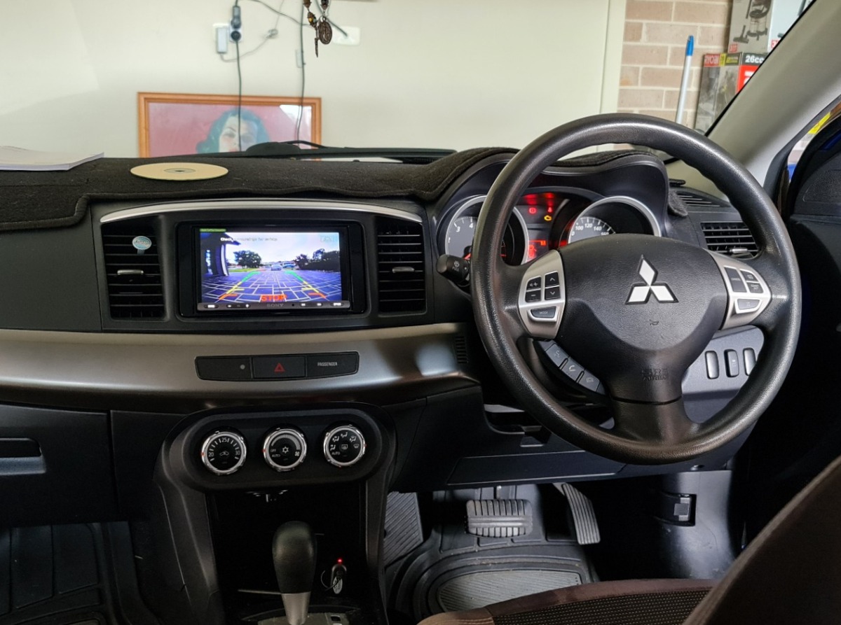Lancer 2014 Sony XAV-AX5000 Head Unit | Creative Installations