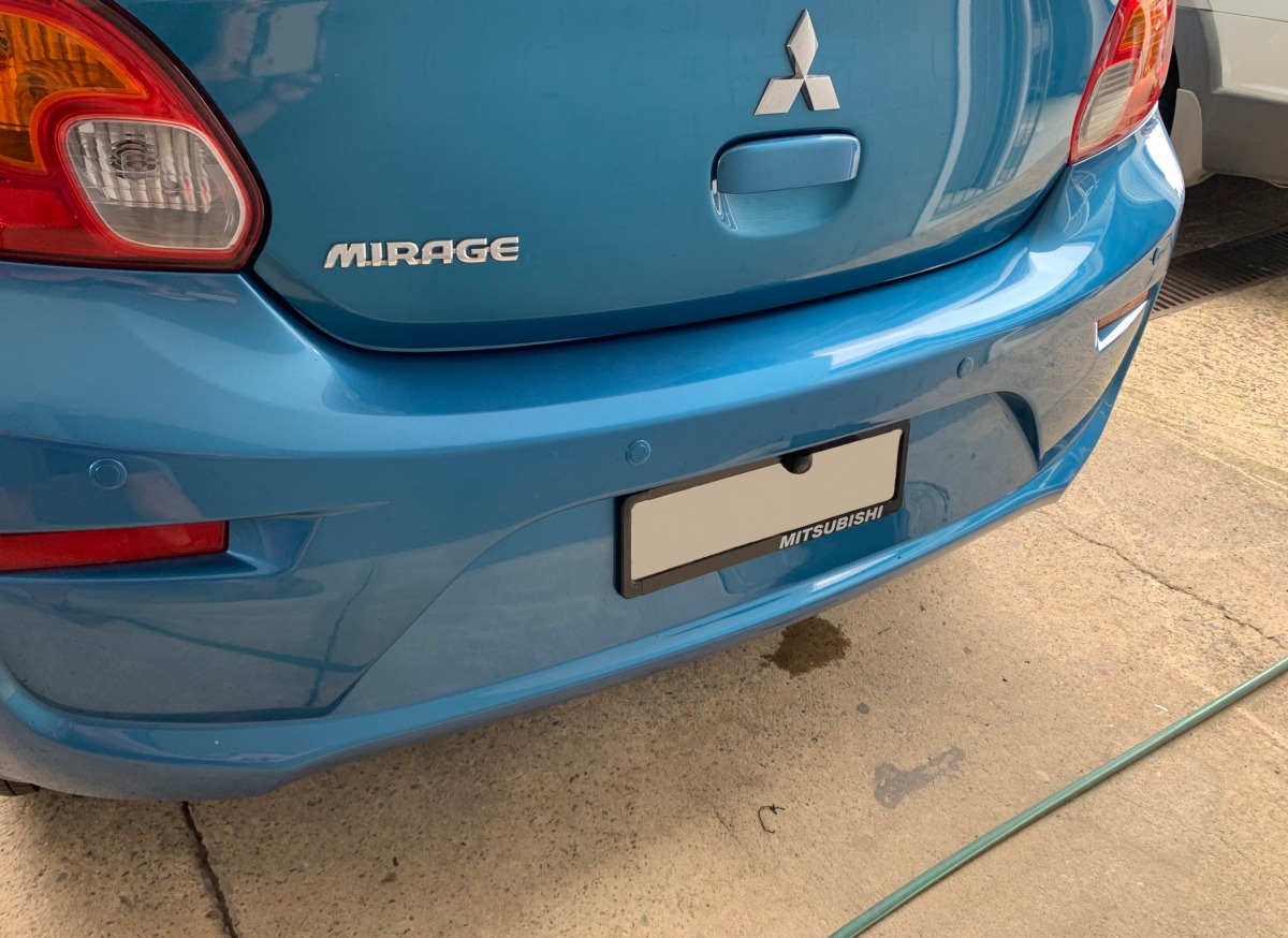 Mirage 2018 Kenwood CMOS-130 Reverse Camera | Creative Installations