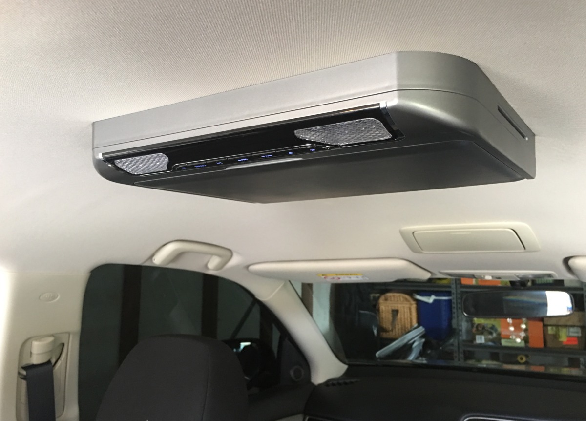 Outlander 2017 13.3" Roof DVD player | Creative Installations