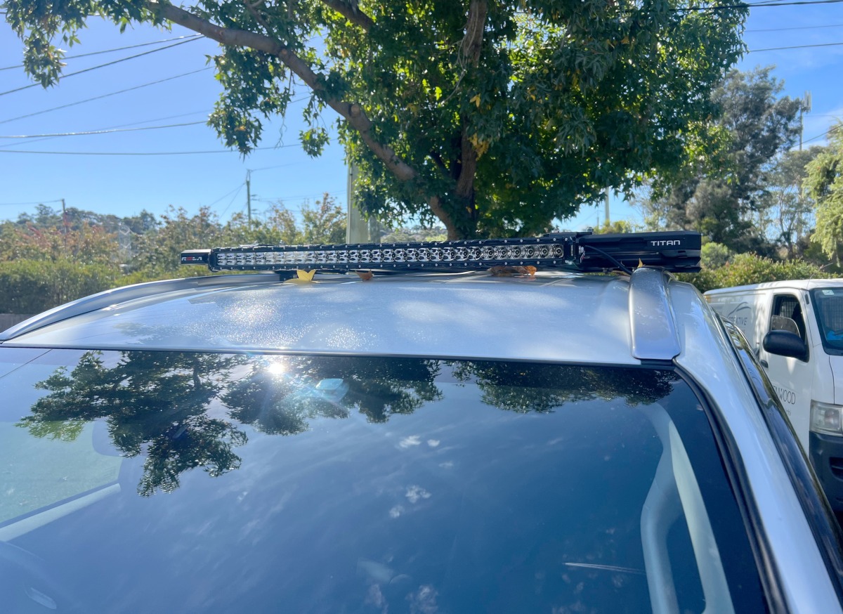 Pajero Sport 2022 41.5" STEDI ST3K Slim LED Light Bar | Creative ...
