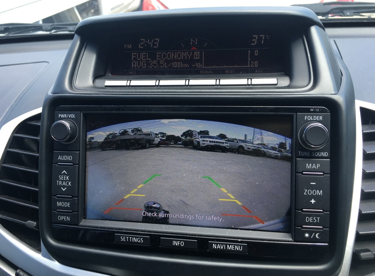 Triton 2014 Integrated Reverse Camera | Creative Installations