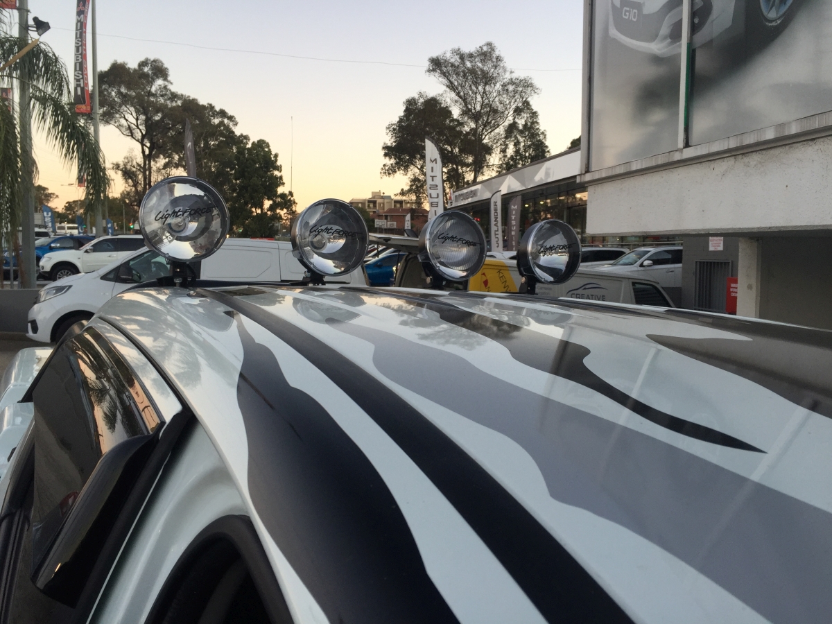 Triton 2016 Lightforce 170 Striker Driving Lights | Creative Installations