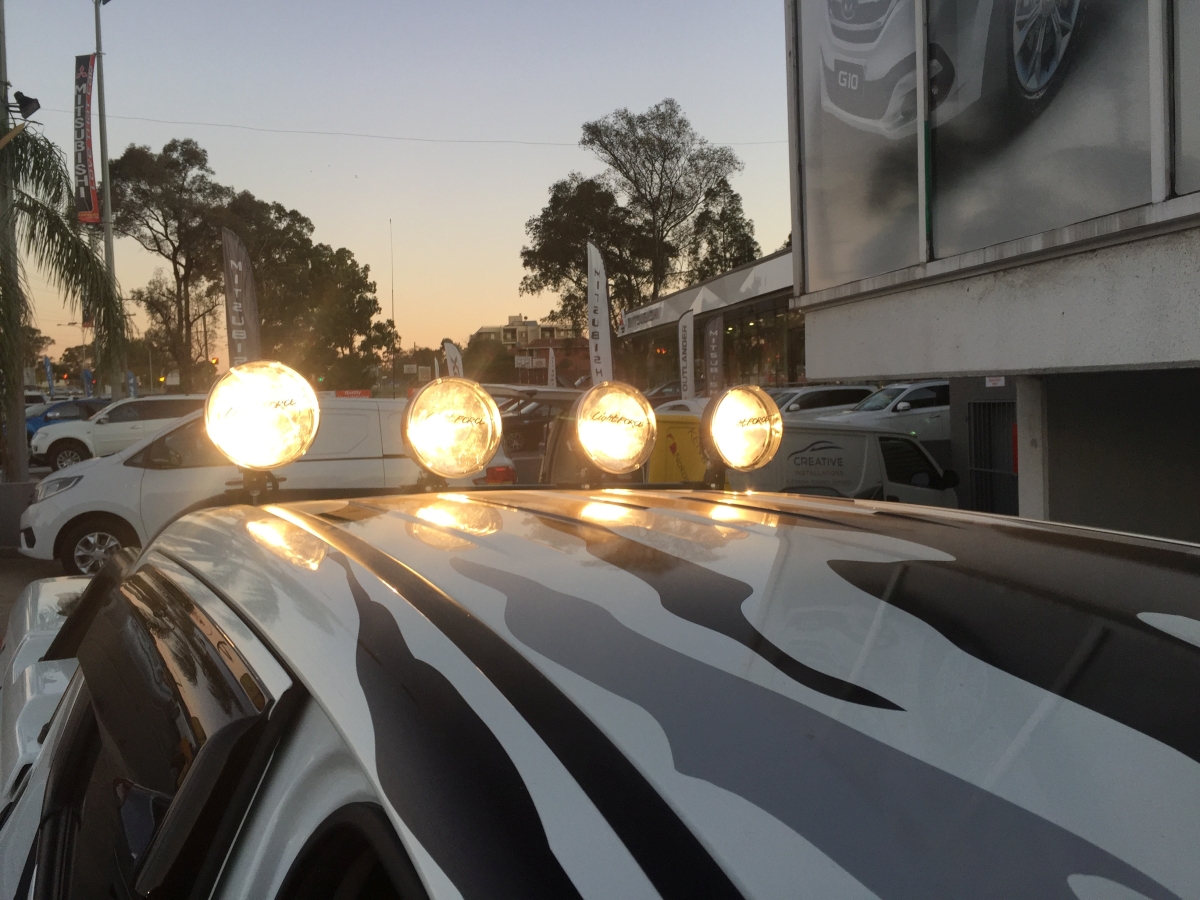 Triton 2016 Lightforce 170 Striker Driving Lights | Creative Installations
