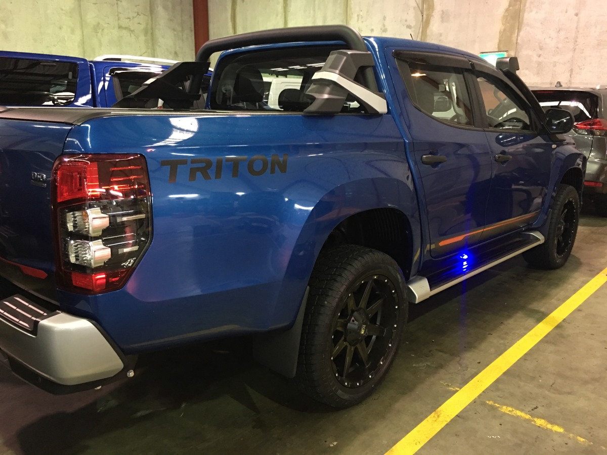 Triton 2019 LED Side Step Lighting | Creative Installations