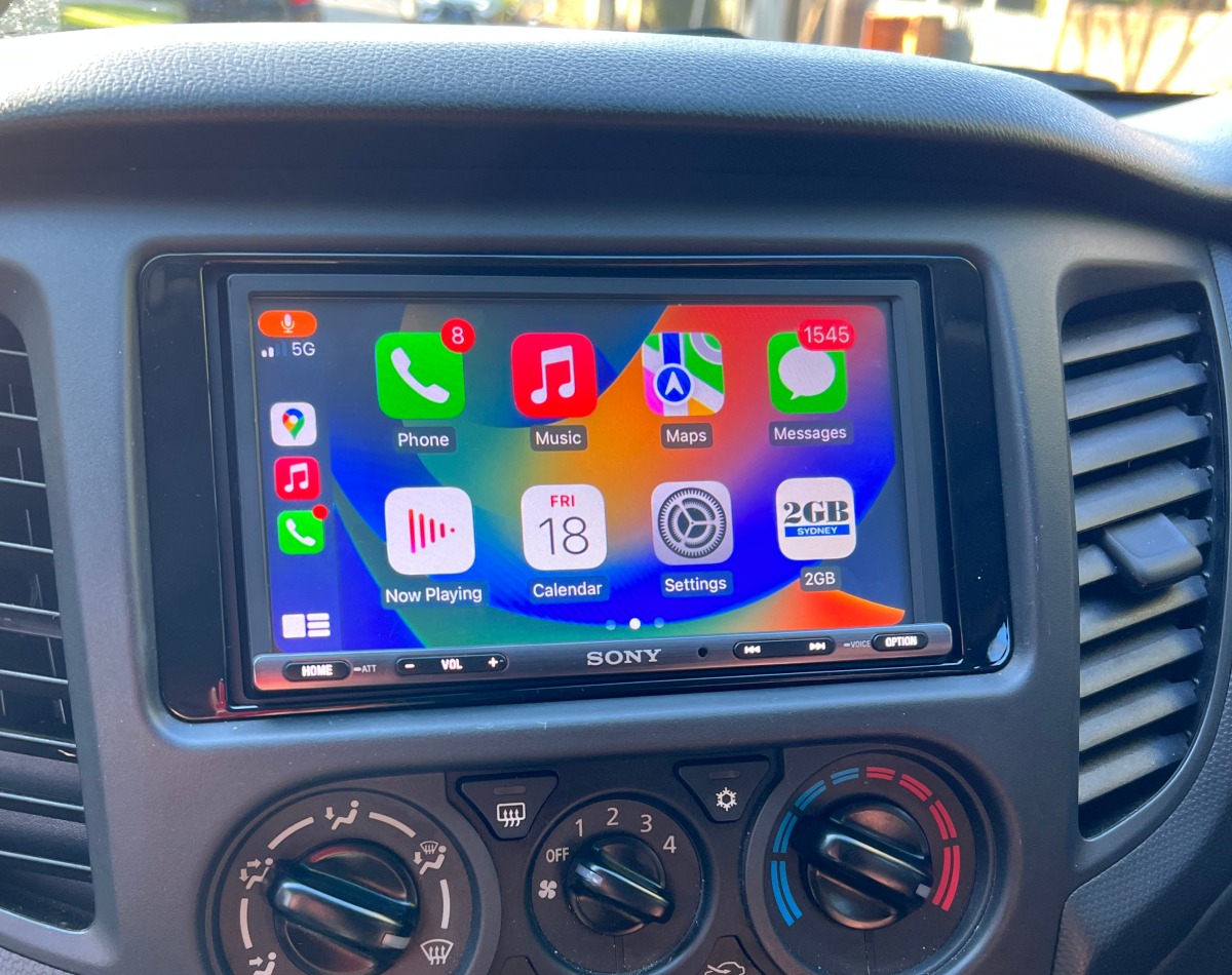 Triton 2021 Sony XAV-AX3200 Head Unit | Creative Installations