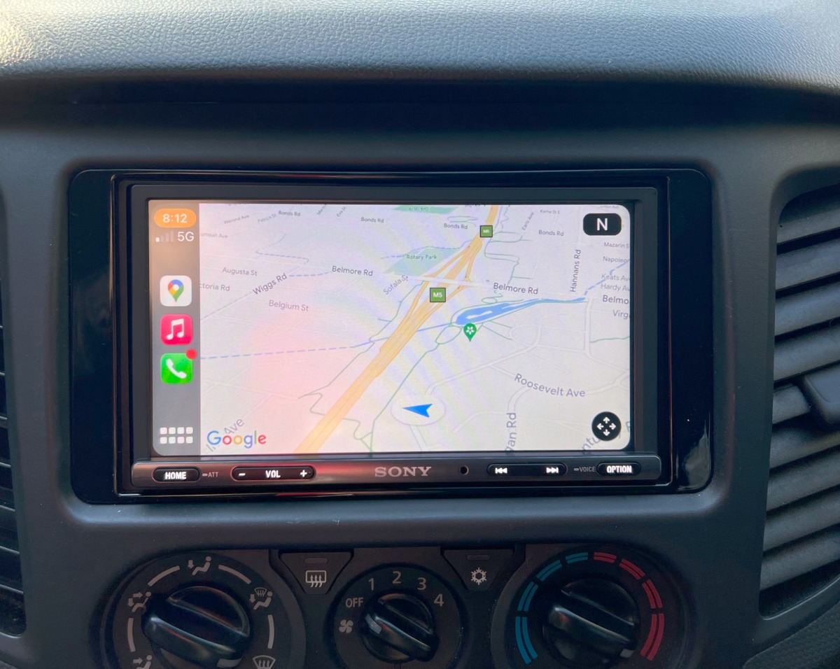 Triton 2021 Sony XAV-AX3200 Head Unit | Creative Installations