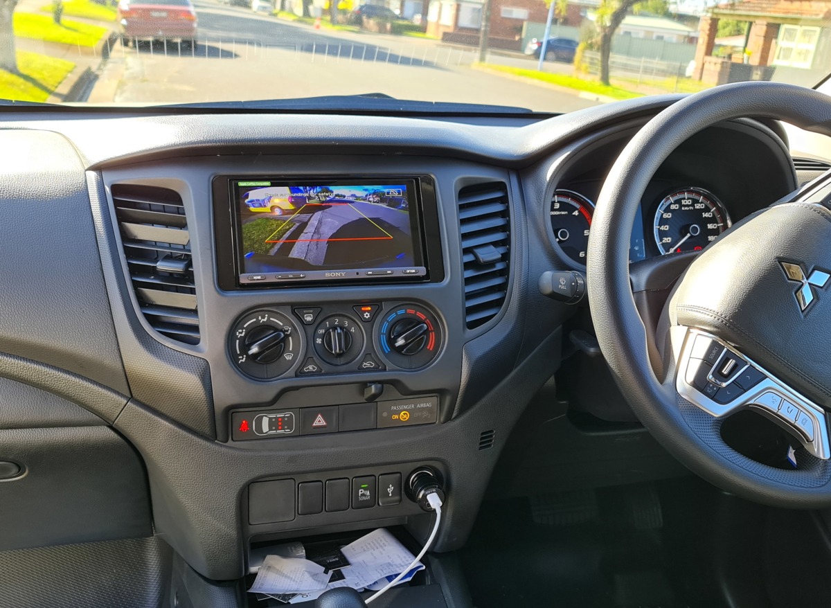 Triton 2022 Sony XAV-AX5000 Head Unit | Creative Installations