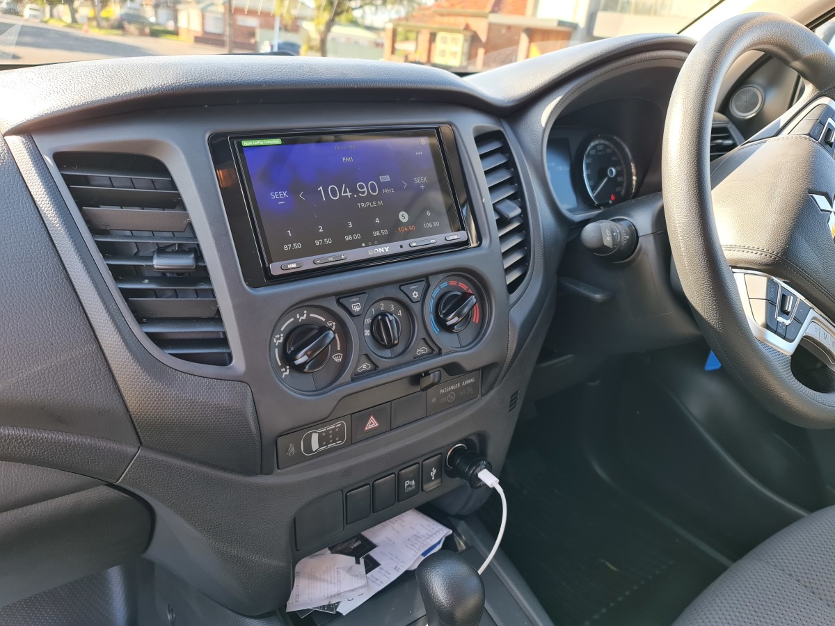 Triton 2022 Sony XAV-AX5000 Head Unit | Creative Installations