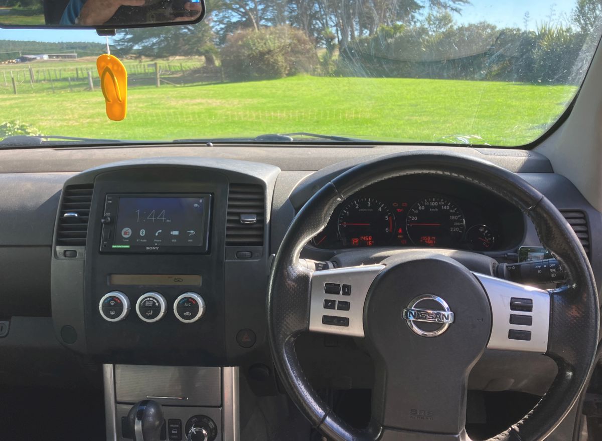 Navara 2012 Sony XAV-AX1000 Head Unit | Creative Installations
