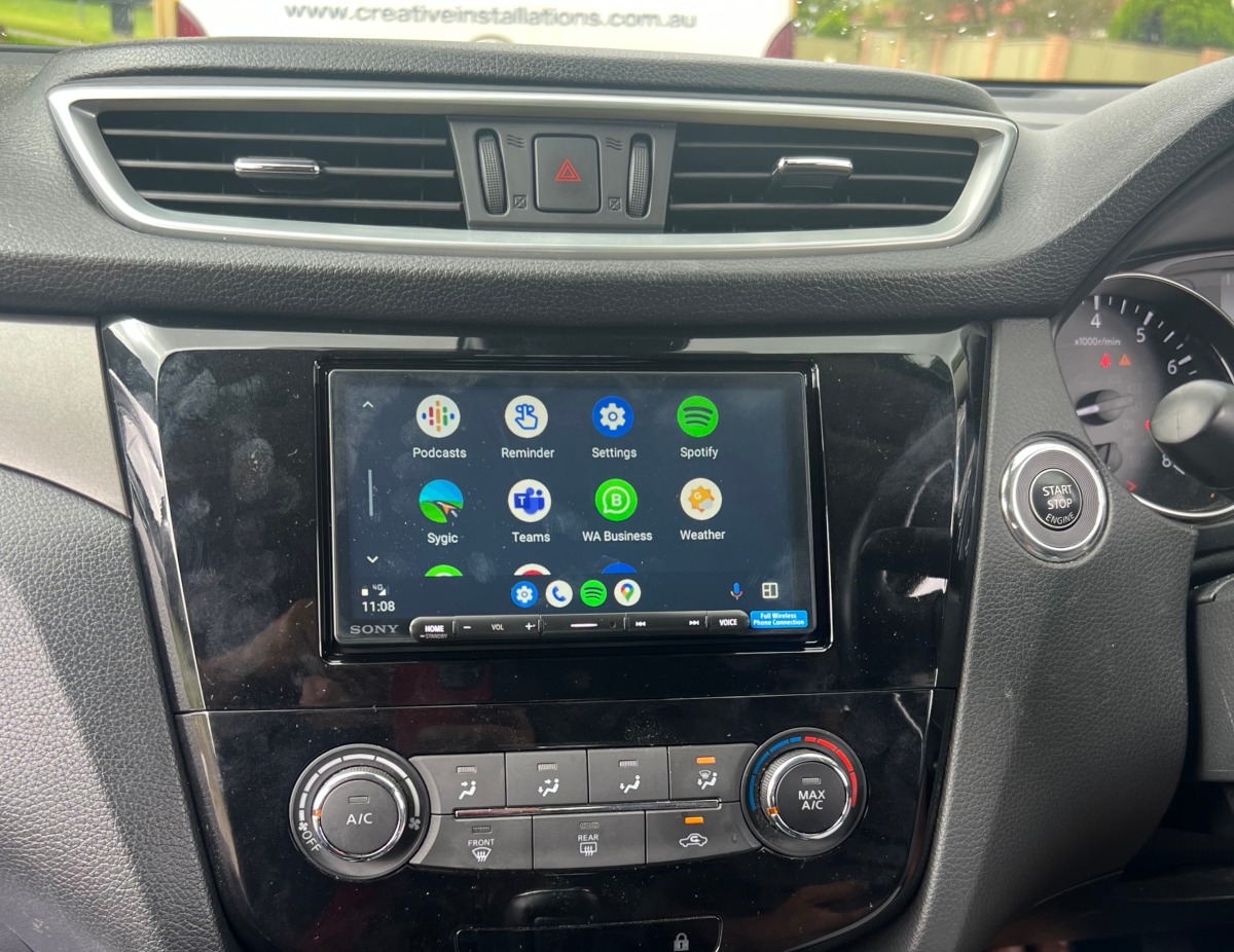 Qashqai 2019 Sony XAV-AX6000 Head Unit | Creative Installations