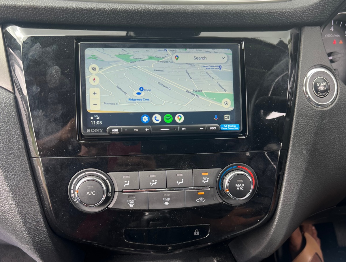 Qashqai 2019 Sony XAV-AX6000 Head Unit | Creative Installations