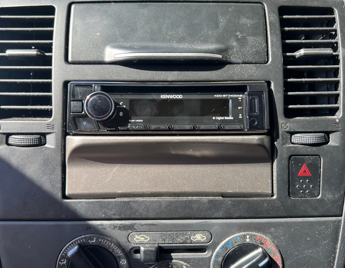 Tiida 2010 Kenwood KDC-BT740DAB Car Stereo | Creative Installations