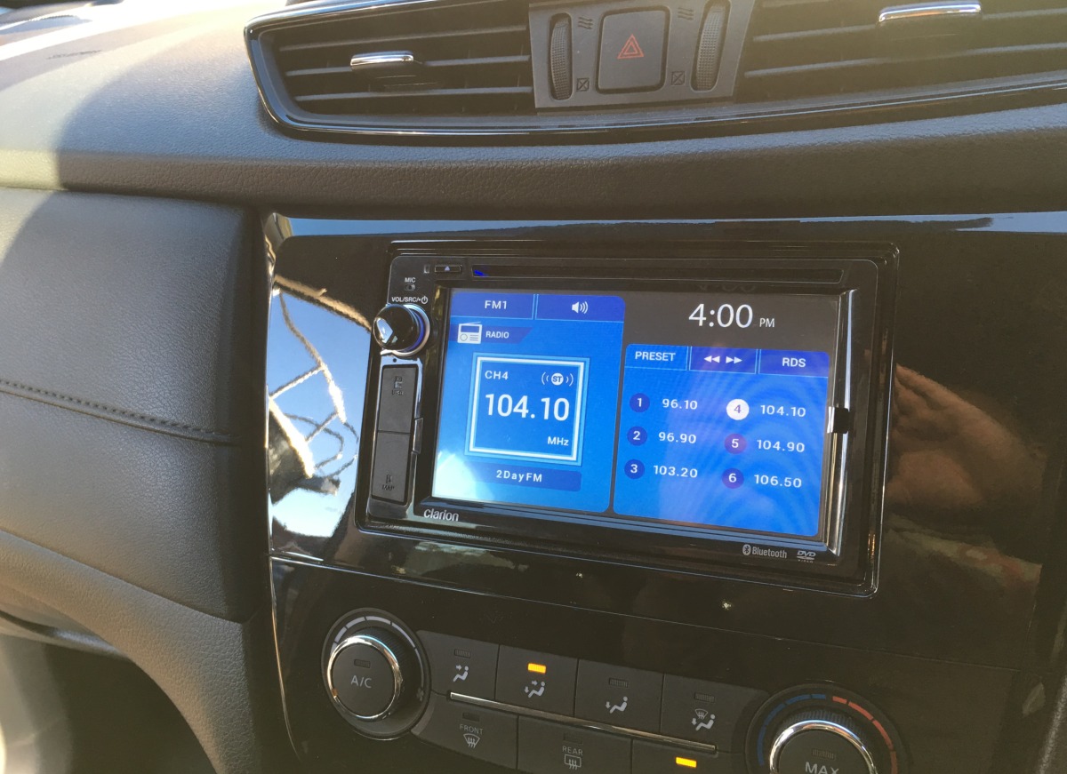 X-Trail 2017 Clarion NX387AU GPS Navigation System | Creative Installations